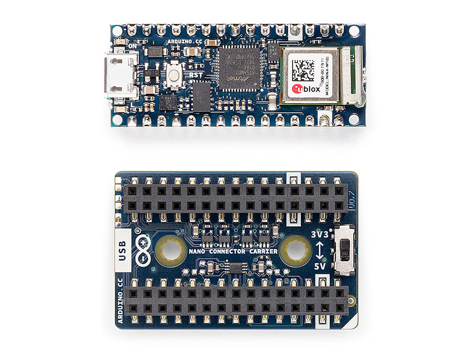 Arduino Nano 33 IoT Connector Bundle – Expand with Connector Carrier — Arduino Official Store