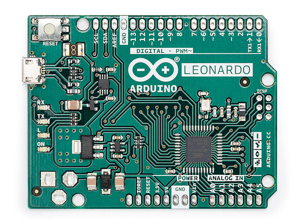 Arduino Leonardo without Headers | USB Dev Board — Arduino Official Store