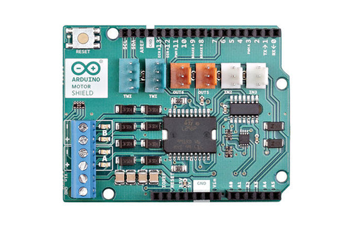 Arduino Motor Shield Rev3 – Dual DC & Stepper Motor Controller ...