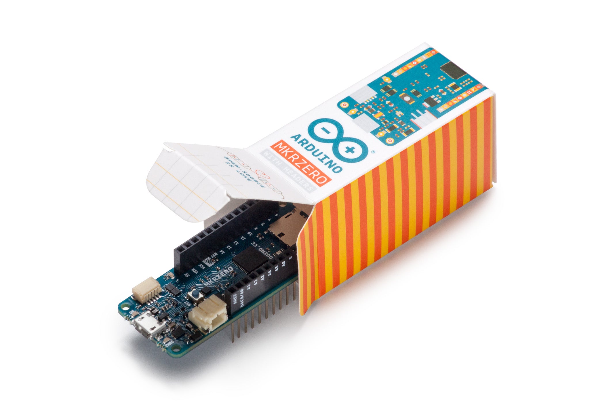 Arduino MKR Zero I2S Bus SD | Sound & Digital Audio Board — Arduino Official Store