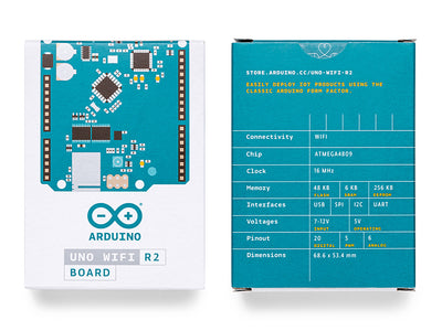 Arduino Uno WiFi Rev2 – ATmega4809, WiFi & Bluetooth, Secure — Arduino ...