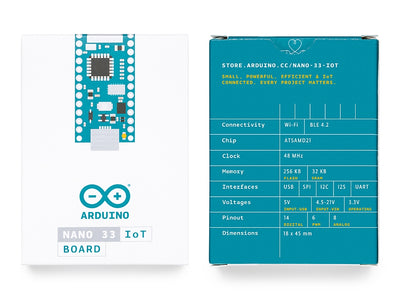 Arduino Nano 33 IoT – Secure 32-bit IoT Board with WiFi & BLE — Arduino Official Store