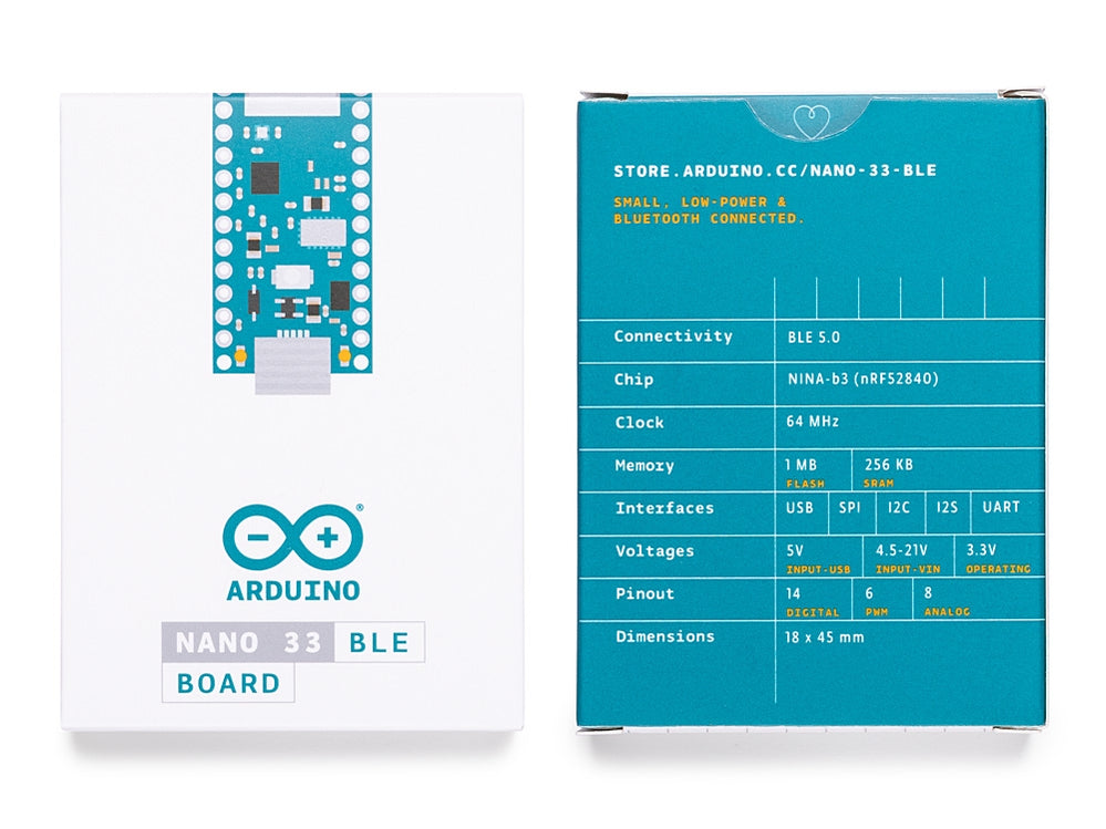 Arduino Nano 33 BLE — Arduino Official Store