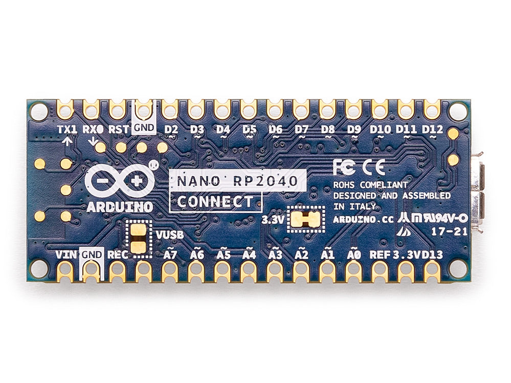 Arduino Nano RP2040 Connect — Arduino Official Store