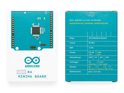 Arduino UNO® R4 Minima – Powerful 32-bit MCU, USB-C & 256KB Flash ...