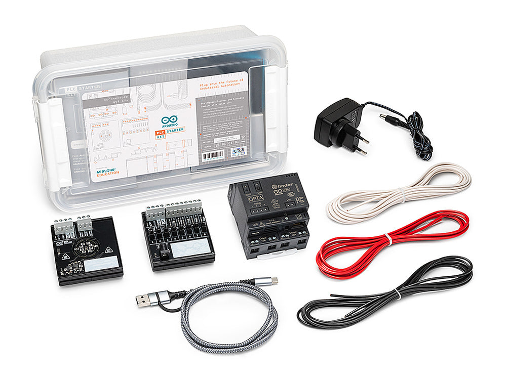 Arduino Plc Starter Kit Learn Industrial Automation With Opta Wifi — Arduino Official Store