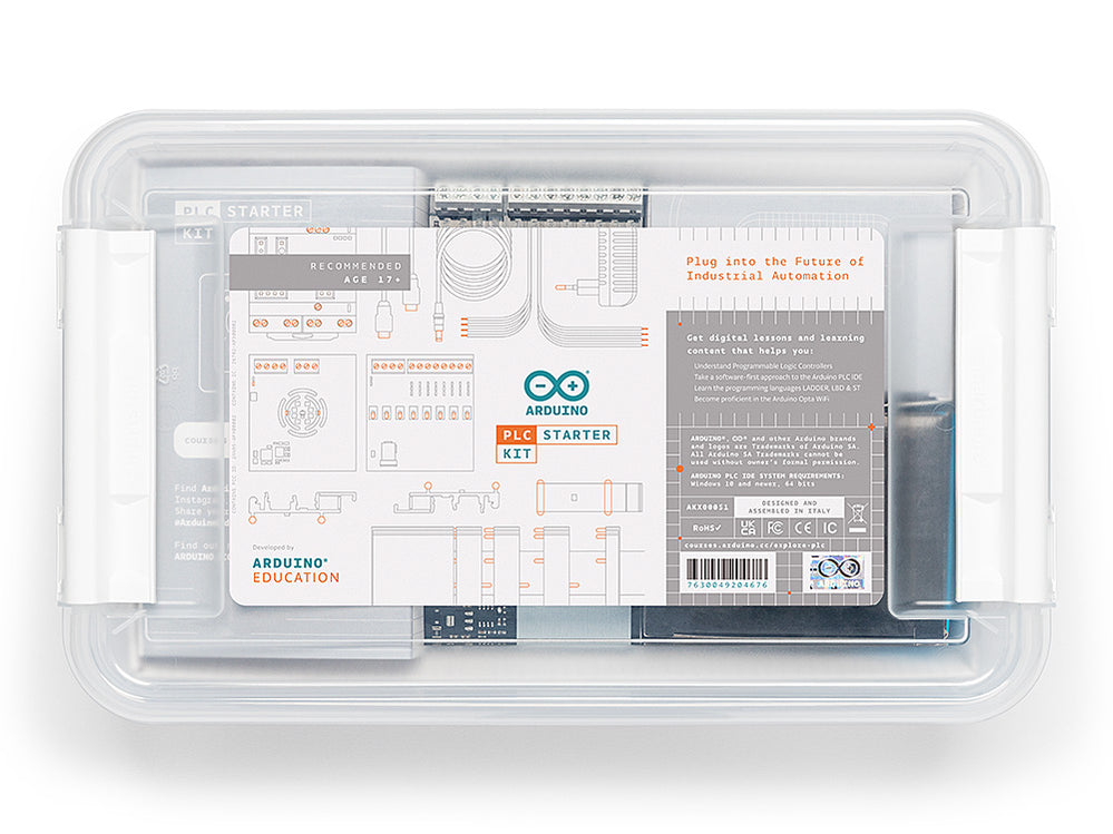 Arduino PLC Starter Kit – Learn Industrial Automation with Opta WiFi ...