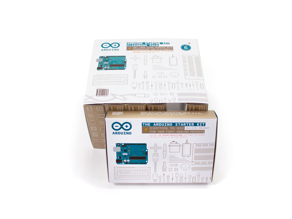 Arduino Starter Kit Classroom Pack – Italian Version for 12 Students ...