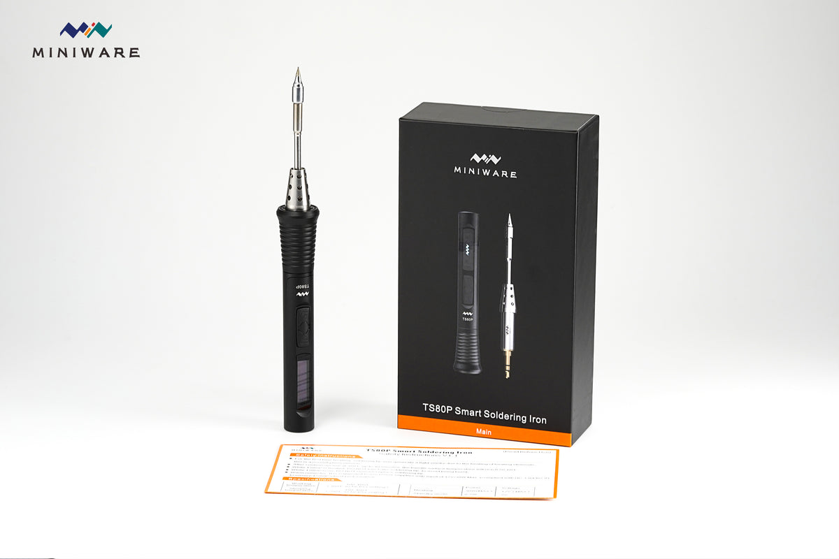 Soldering Iron 30W OLED Mini TS80P Smart Digital USB Type-C Soldering ...