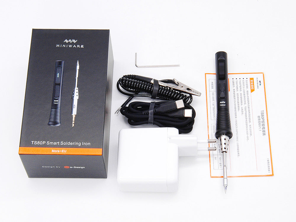 TS80P (more) Soldering Iron (EU) — Arduino Official Store