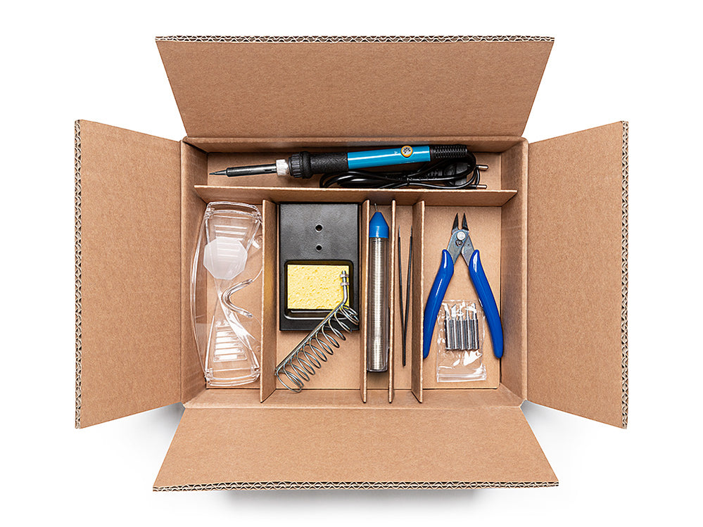 Arduino 220 V Soldering Kit Iron Tools And Safety Gear — Arduino