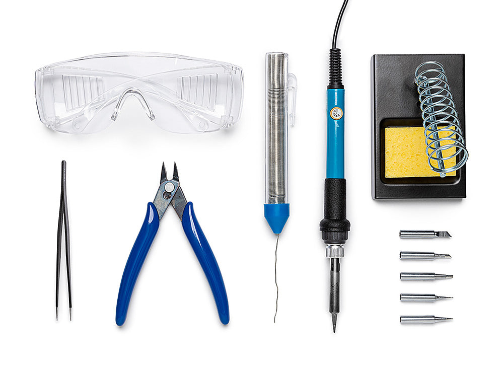 Arduino 220 V Soldering Kit Iron Tools And Safety Gear — Arduino