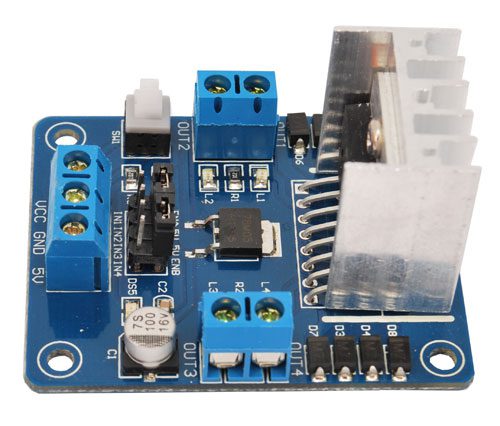 L298 driver for DC/Stepper motors — Arduino Official Store