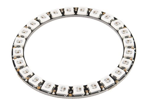 Ring with 24 RGB WS2812 LEDs and integrated driver — Arduino Official Store