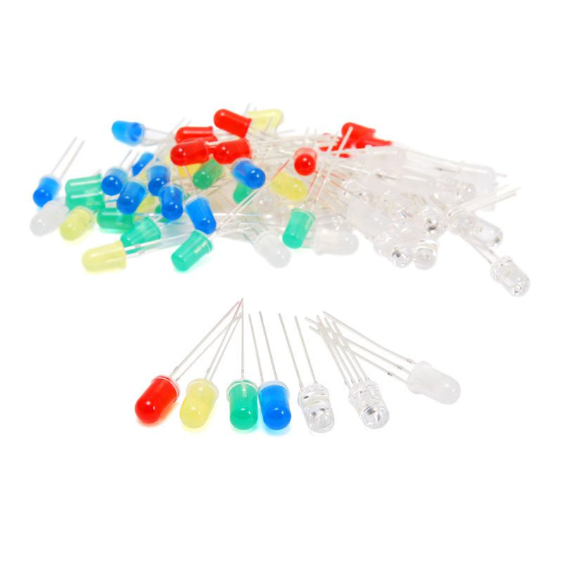 Set of 70 assorted color 5mm LEDs — Arduino Official Store