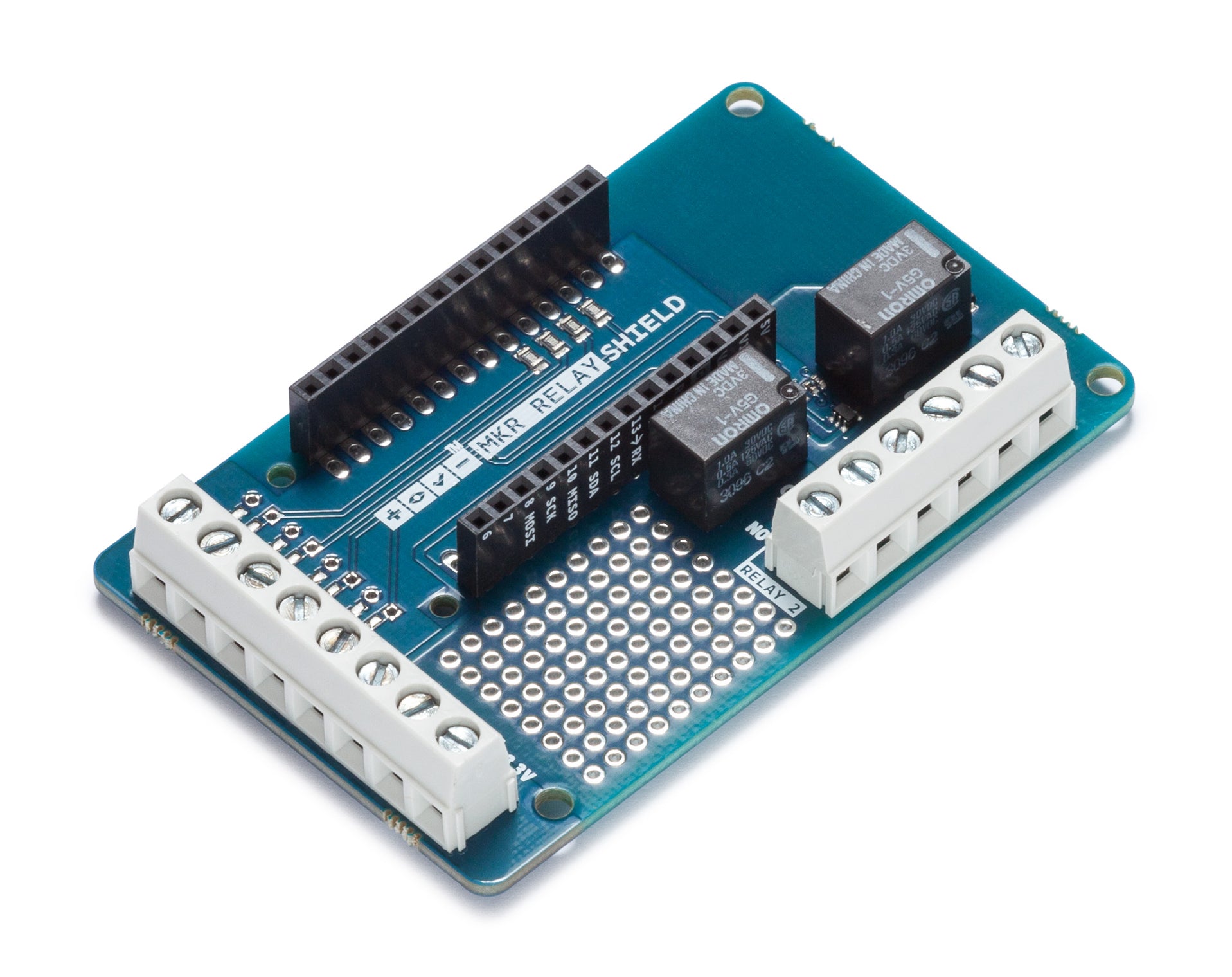 Arduino Mkr Relay Proto Shield Relay Control For Mkr Boards — Arduino Official Store