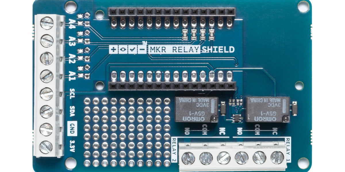 Arduino MKR Relay Proto Shield – Relay Control for MKR Boards — Arduino Official Store