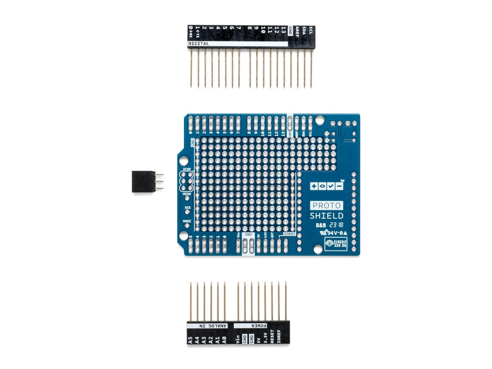 Arduino Proto Shield Rev3 – Prototyping Board for Arduino UNO — Arduino ...