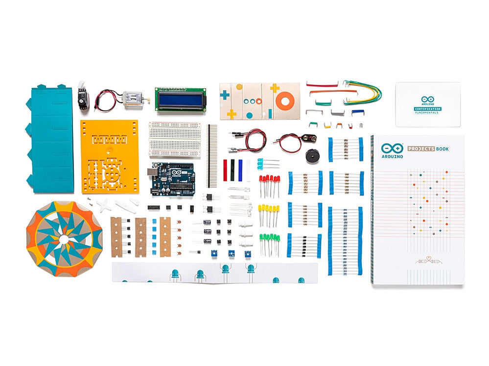 Arduino Certification Bundle – Starter Kit + Online Exam Access — Arduino Official Store