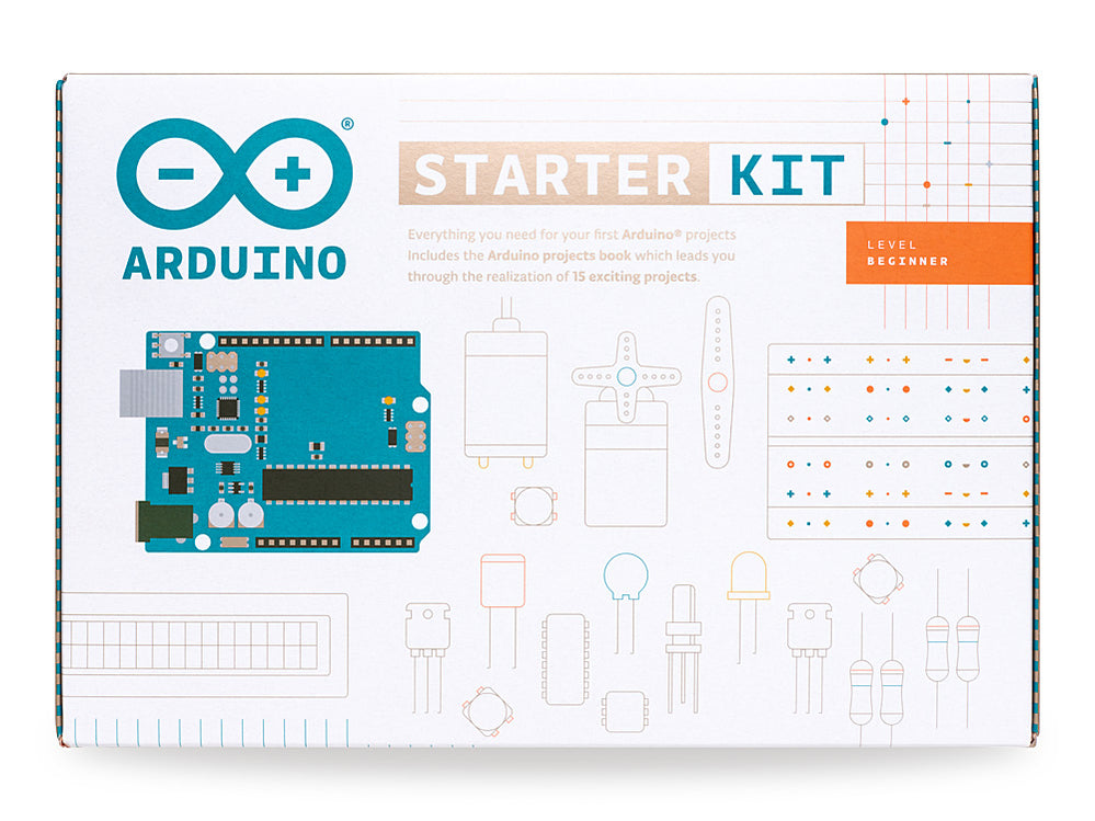 Arduino Starter Kit Multi‑language Complete Kit With Uno Board — Arduino Official Store